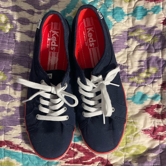 Keds | Shoes | Navy Blue Keds Size 8 | Poshmark